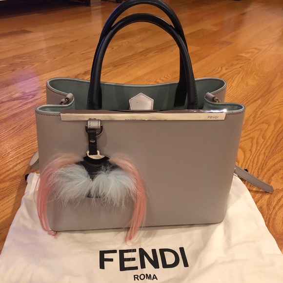 Fendi | Bags | Fendi 2jours Petite Monster Mirror Satchel Bag | Poshmark